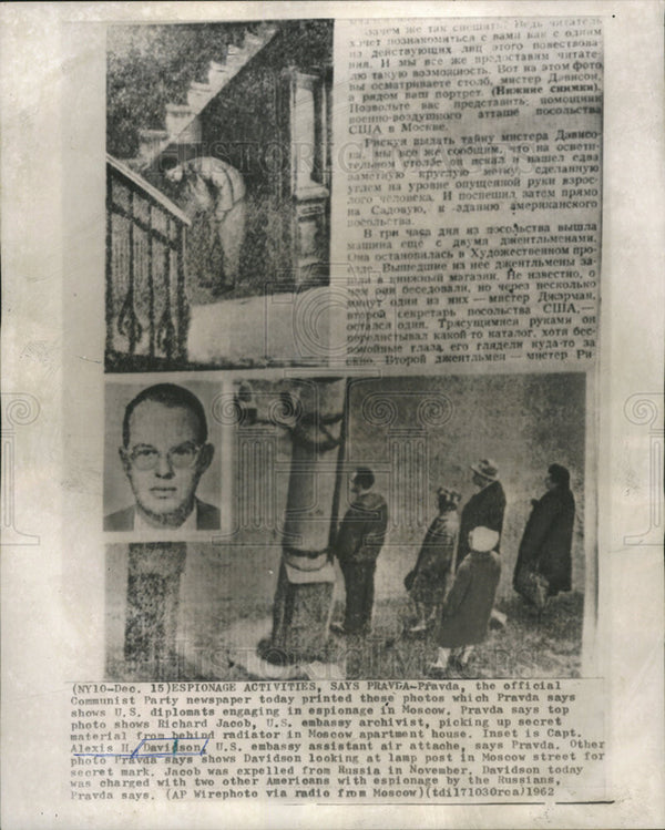 1962 Press Photo Soviet Union accuses U.S. diplomats of espionage ...