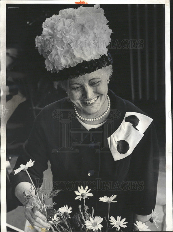 1965 Press Photo Mrs Joseph E. Clement,socialite - Historic Images