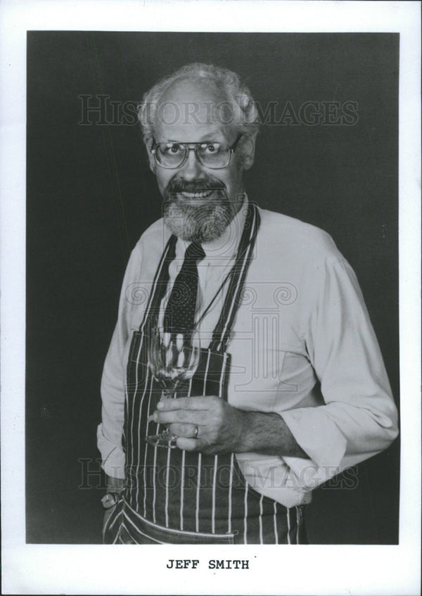 Press Photo Jeff Smith author of "The Frugal Gourmet" - Historic Images