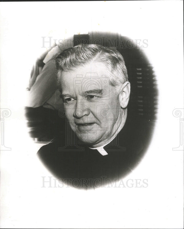 1968 Press Photo Rev. Alonzo McDonnell of the Paulist Fathers ...