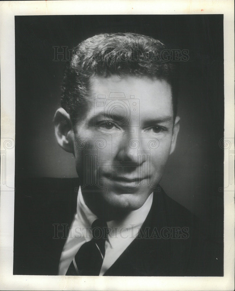 1962 Press Photo Robert McDowell Pianist - Historic Images