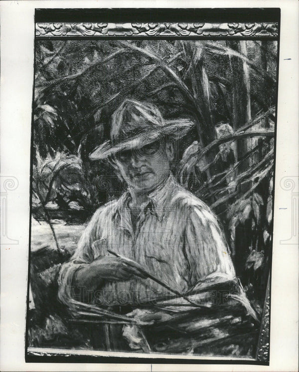 1975 Press Photo Louis Ritman's "Self Portrait" - Historic Images