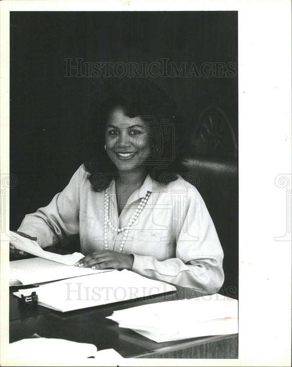 1988 Press Photo SHERYL SAWYER DAUGHTER CHICAGO'S MAYOR SAWYER ...