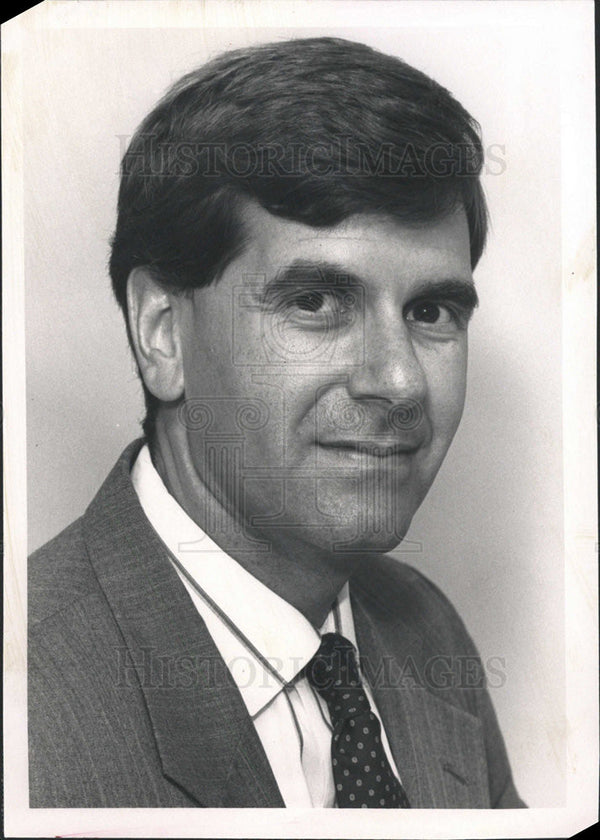 1992 Press Photo Douglas M Silverstein American Vice President Evansto ...