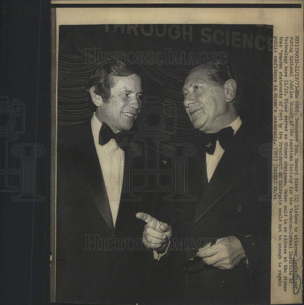 1973 Press Photo Louis Nizer American Lawyer Author Artist - Historic ...