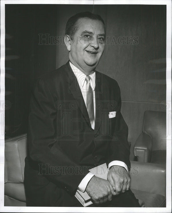 1958 Press Photo Maurice Norman English Former Footballer Chicago Illi ...