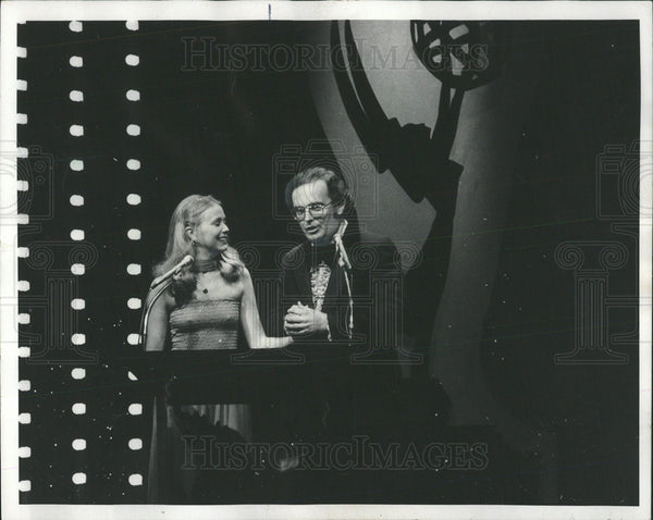 1976 Press Photo Newscaster Jane Pauleywith John Callaway, - Historic ...