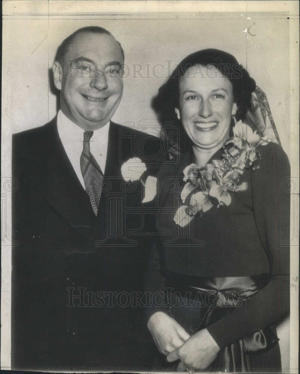 1944 Press Photo Charles Boettcher II Denver financier Pinckney Foster ...
