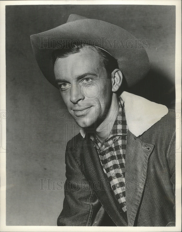 1959 Press Photo Skip Homeier American film actor "Lawman" ABC TV netw ...