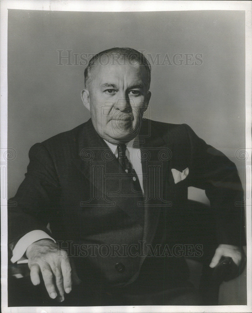 1946 Press Photo R.S. Reynolds President Reynolds Metals company - Historic Images