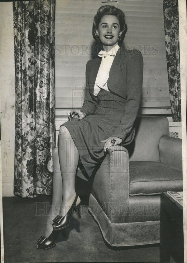 1942 Press Photo Bonnie Edwards Wife Number 5 Tommy Manville - Historic ...