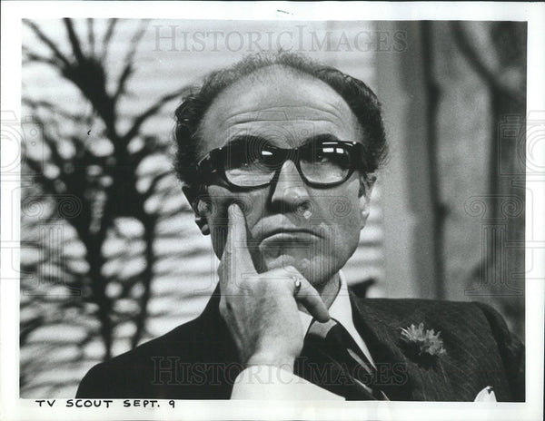 1968 Press Photo Barry Morse Canadian Film Television Stage Radio Acto ...