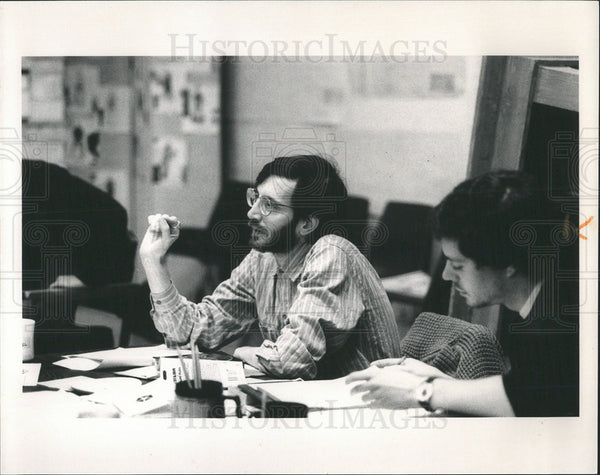 1990 Press Photo Michael Maggio Chicago Goodman Theatre Director ...