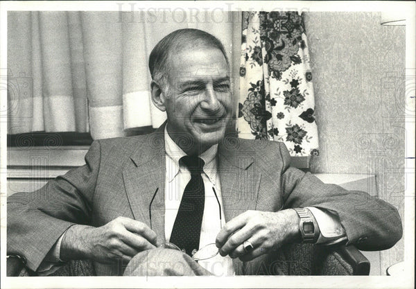 1980 Press Photo George Low,Reagan transition team for NASA - Historic ...