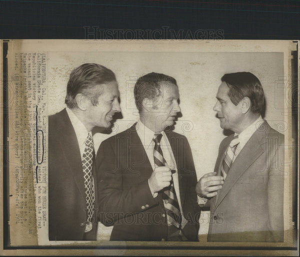 1974 Press Photo ROBERT J. LAGOMARSINO REPUBLIC CONGRESSMAN CALIFORNIA ...