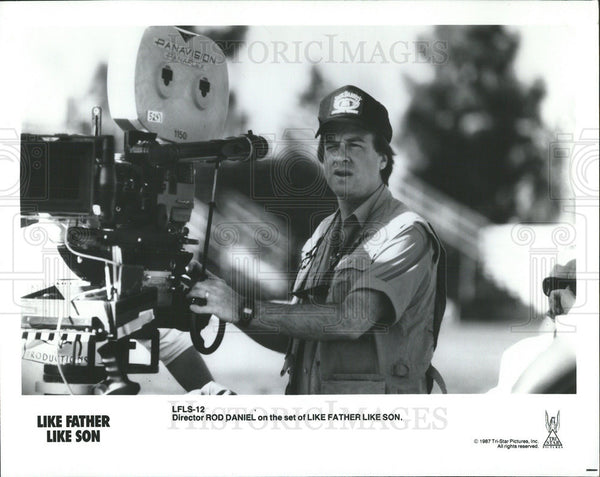 1987 Press Photo Rod Daniel American Film Director Screenwriter Chicag ...