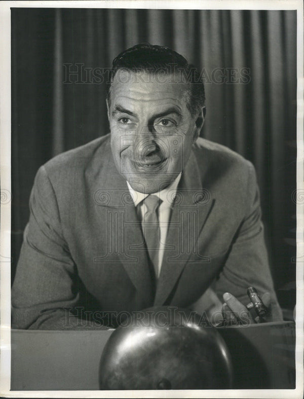 1958 Press Photo Ted Mack "The Original Amateur Hour" - Historic Images