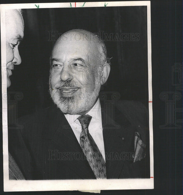 1971 Press Photo Stanley Marcus, President Of Neiman Marcus Stores ...