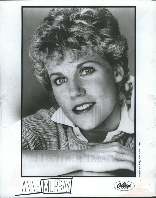 1984 Press Photo Anne Murray Singer Pop Country Adult contemporary ...
