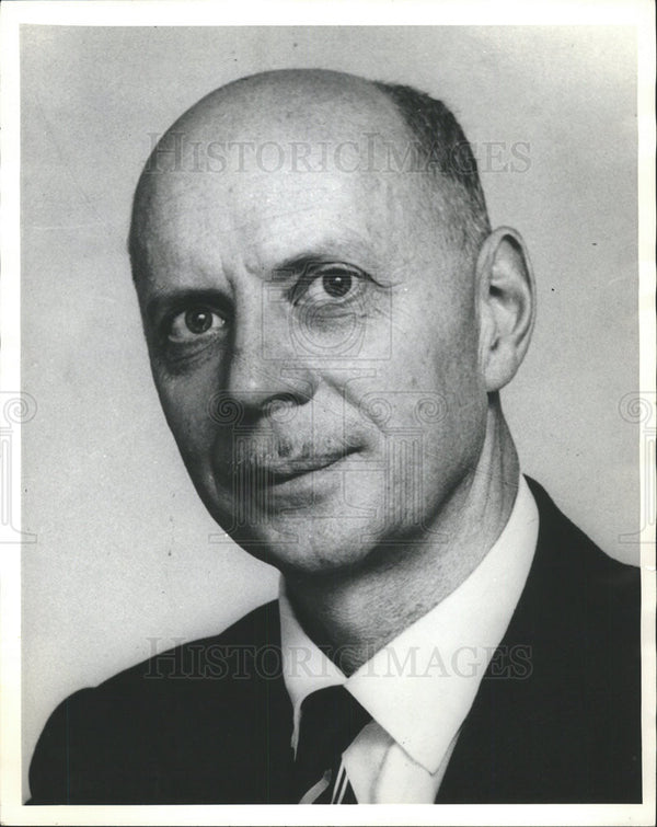 1971 Press Photo Richard Scott Mowrer,author - Historic Images