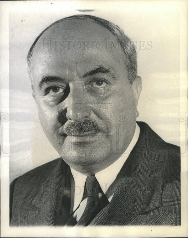 1943 Press Photo LAWRENCE LANGNER DIRECTOR THEATER GUILD - Historic Images