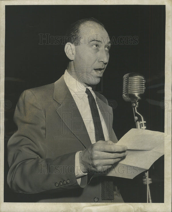 1957 Press Photo Preston R Peden Director - Historic Images