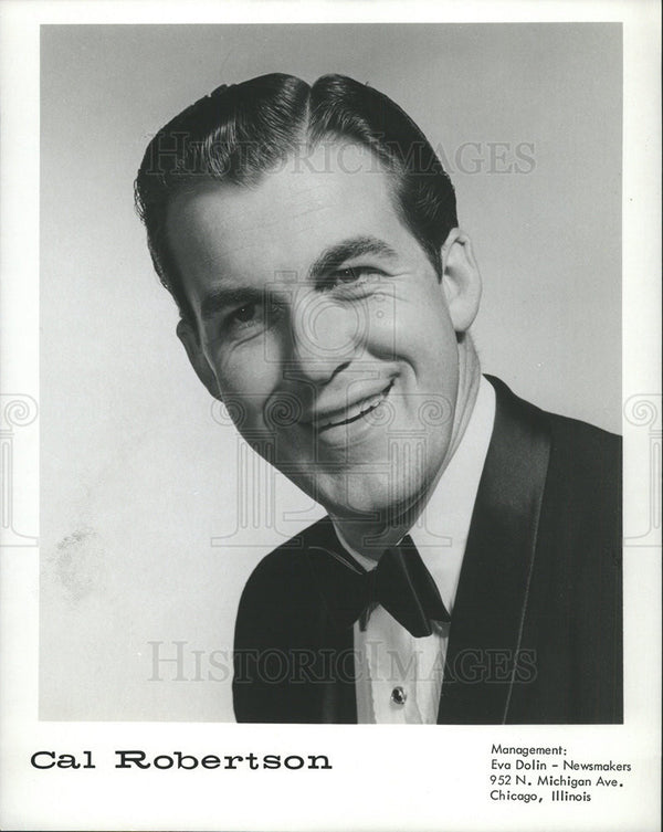 1966 Press Photo singer Cal Robertson - Historic Images