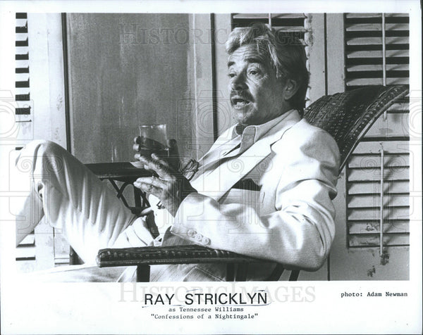 Press Photo Ray Stricklyn American Stage Film Television Actor ...