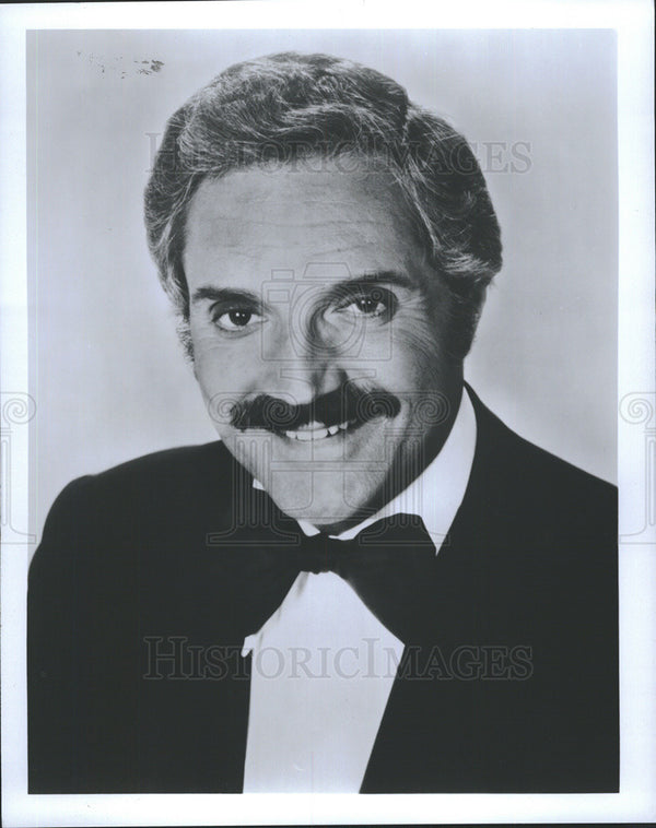 1986 Press Photo actor Hal Linden - Historic Images