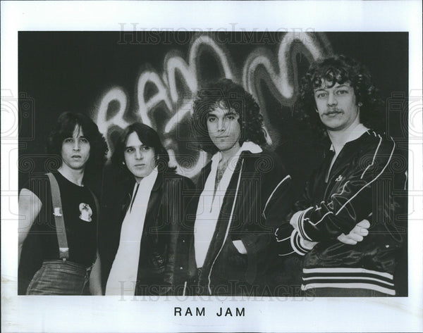 Press Photo of Ram Jam Rock Band - Historic Images
