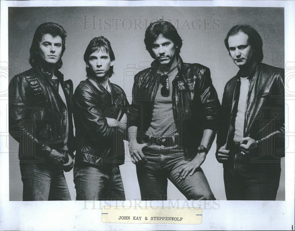 1987 Press Photo John Kay, Steppenwolf - Historic Images