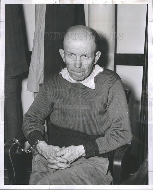 1957 Press Photo Arsonist Frank Novakowski Confesses To Setting 25 Fir ...