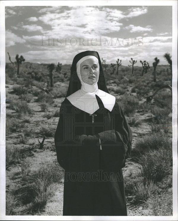 1956 Press Photo Actress Jeanne Moody On NBC TV Show Long Road To Tucs ...