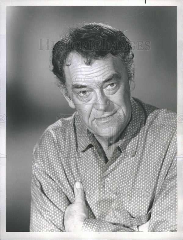 1969 Press Photo John McIntire/Actor/The Virginian - Historic Images