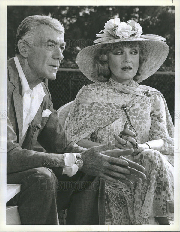 1978 Press Photo Mark Stevens & Edie Adams in "How Do I Kill Thee ...