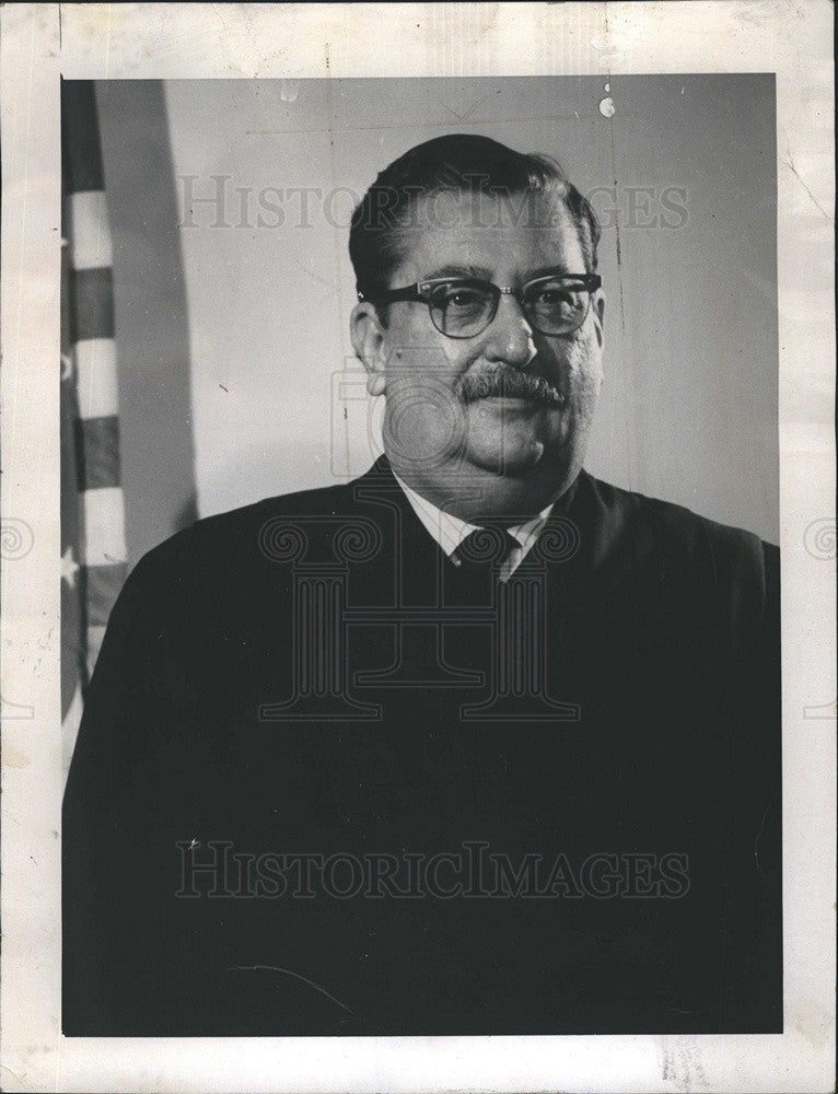 1972 Press Photo Judge Robert A Meier III - Historic Images