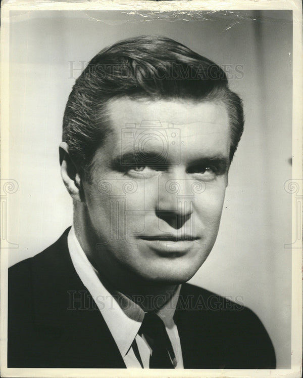 Press Photo American Film And Television Actor George Peppard Early In ...