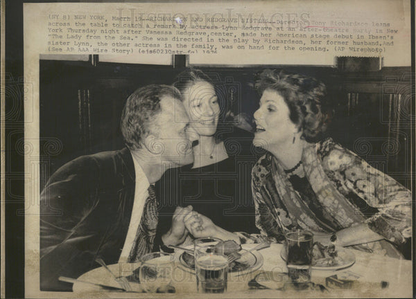 1975 Press Photo Tony Richardson theater film director producer Redgra ...