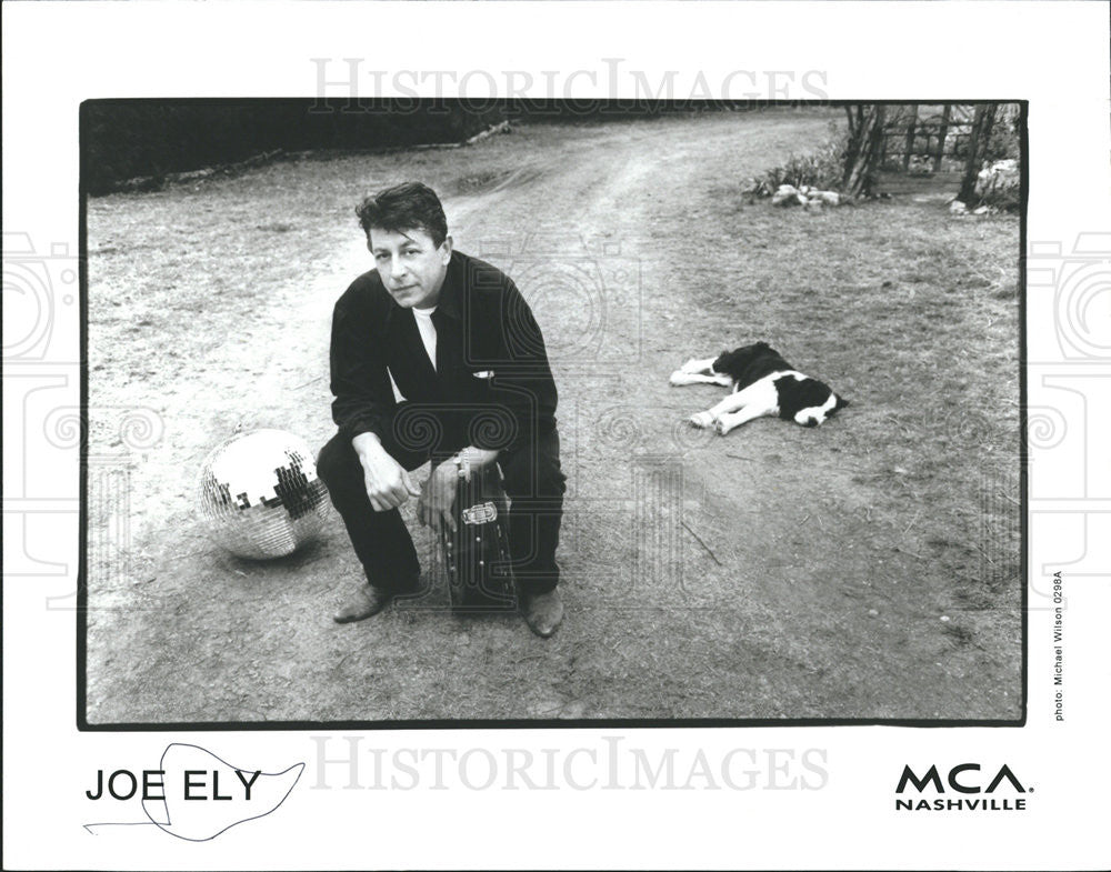 Press Photo Joe Ely - Historic Images