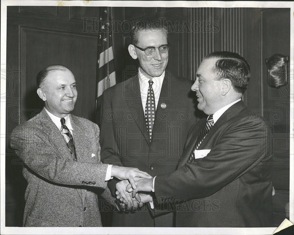 1955 Press Photo Stephen R.Polcyn was Kennelly committeeman in 13th wa ...