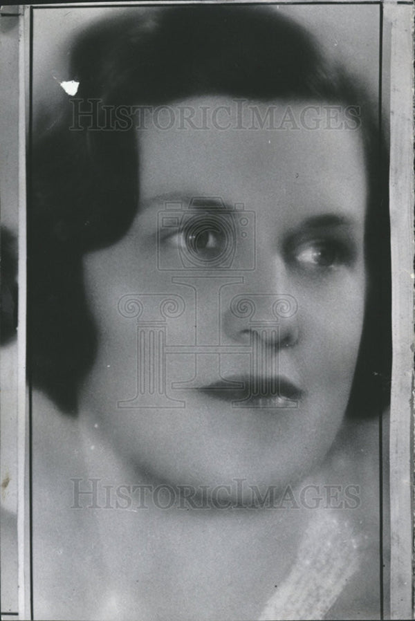 Undated Press Photo Mrs Albert Gould - Historic Images