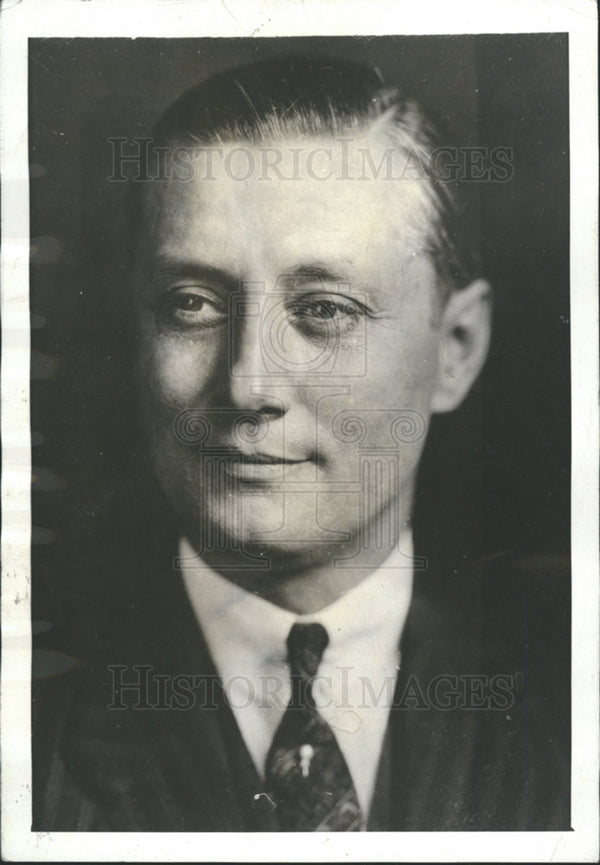 1934 Press Photo Former Congressman Martin L Davey of Ohio - Historic ...