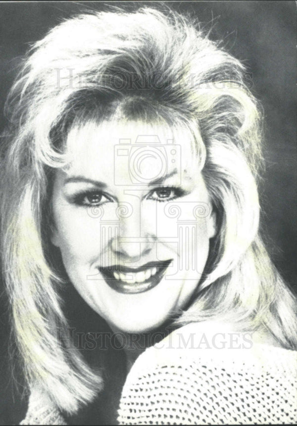 1993 Press Photo rich's comedy Club Diana Jordan - Historic Images