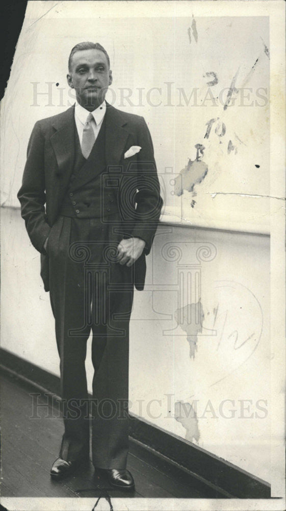 1930 Press Photo Marshall Field III Heir to the Marshall Field Departm ...