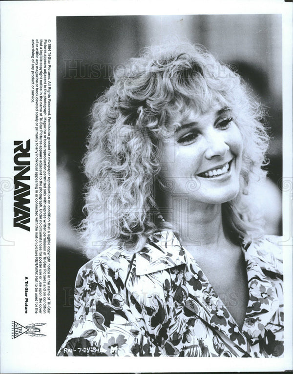 1985 Press Photo Cynthia Rhodes in Runaway - Historic Images