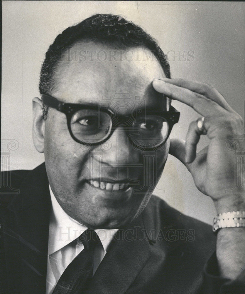 1968 Press Photo Piri Thomas Writer - Historic Images