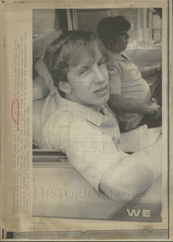 1976 Press Photo Peter Reilly new job after judge ruled that the first ...