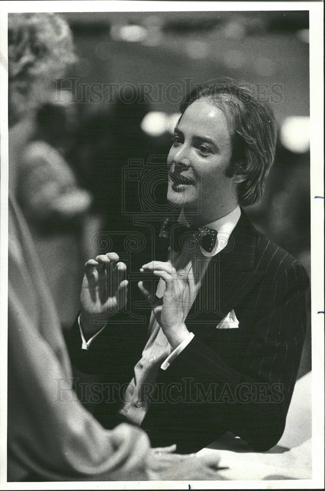 1978 Press Photo William Tice Fashion Designer Summer Loungewear Colle ...