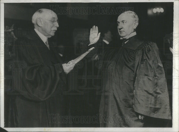 1930 Press Photo Associate Justice George Maxey & Chief Justice Robert ...