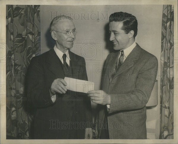 1952 Press Photo F.R. Moulton Sec. A.A.A.S Harrison S. Brown Asst Prof ...